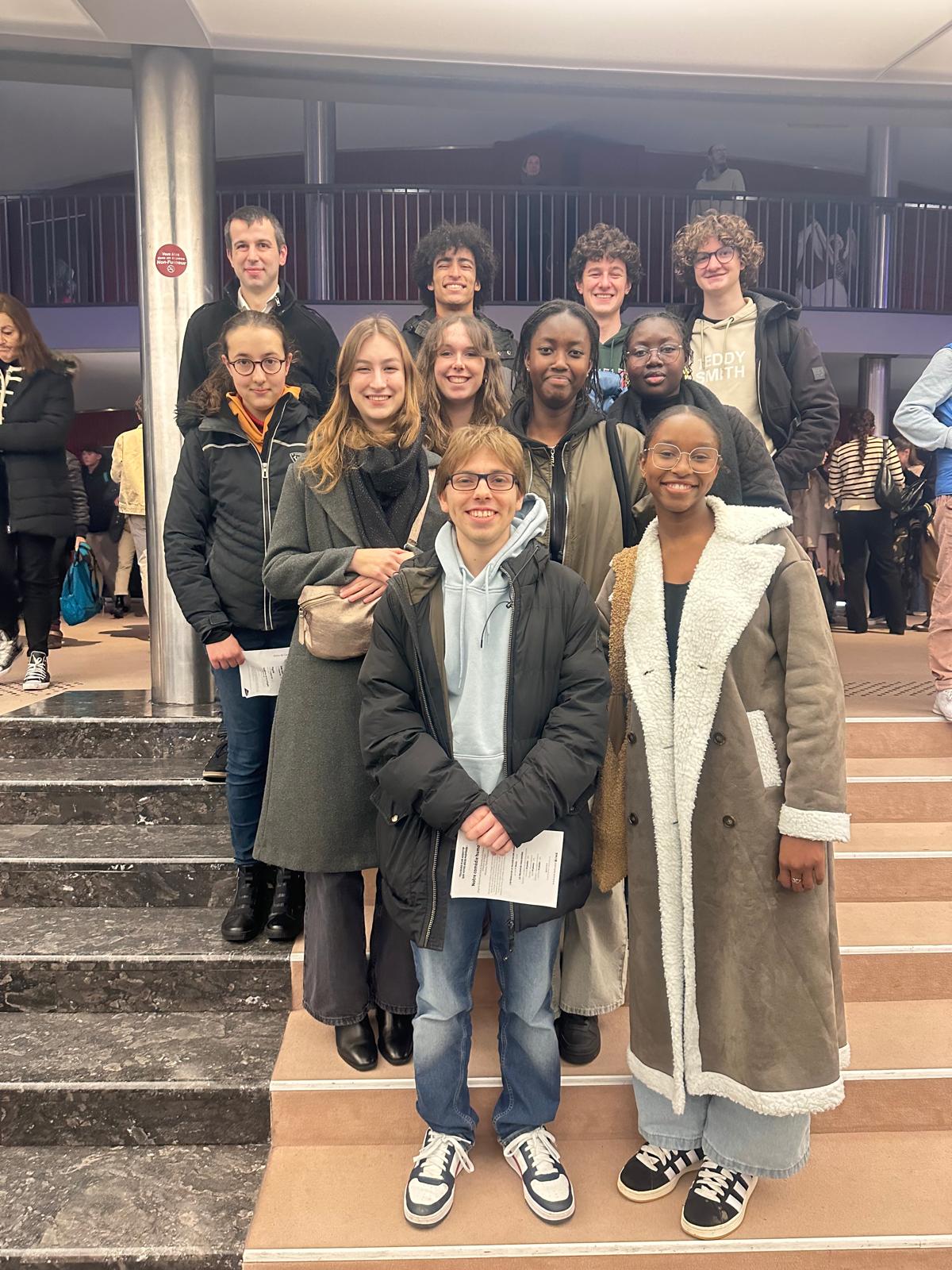 Sortie des étudiants de CPGE ECG au théâtre de CAEN - Lycée Le Verrier